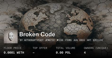 Broken Code Collection Opensea