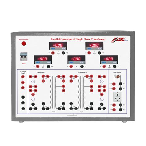 A Et18 Parallel Operation Of Two Single Phase Transformer Asc Indore