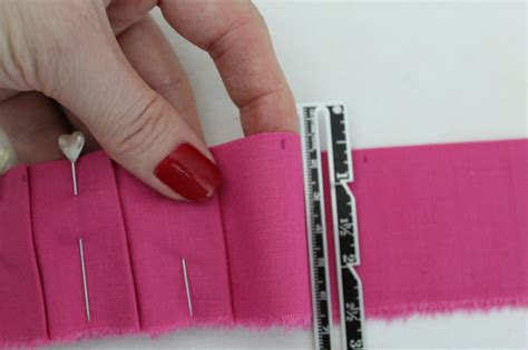 How To Make Pleats Easy Method For Creating Knife Pleats Sewing