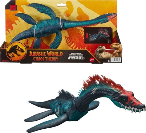 Mattel Jurassic World Chaos Theory Gigantic Trackers Styxosaurus Jcl72