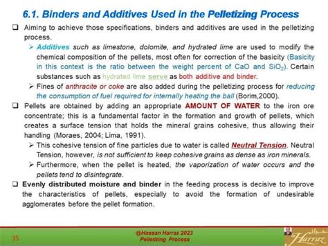 Pelletizing Processpdf Chemistry Science