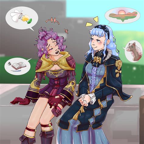 Fire Emblem Marianne And Bernadetta By Ouranhero On Deviantart