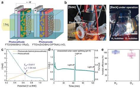 An Organic Semiconductor Photoelectrochemical Tandem Cell For Solar