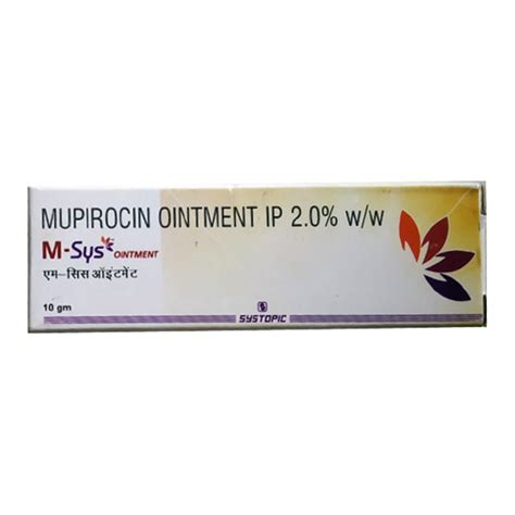 M Sys Ointment Uses Price Side Effects Substitute