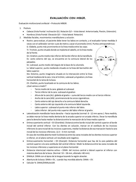 Evaluación Con Mbgr Pdf Boca Ramas De Odontología