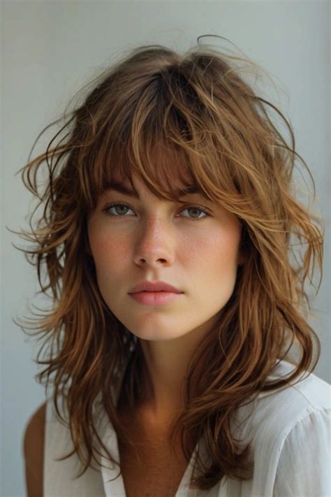 Short Shag With Bangs Hairstyles For Every Face Shape Hairstyles With