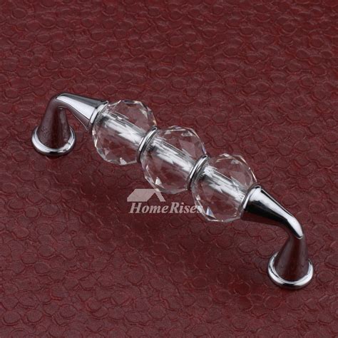 Crystal Knobs And Pulls Zinc Alloy Gold Luxury Polished Brass