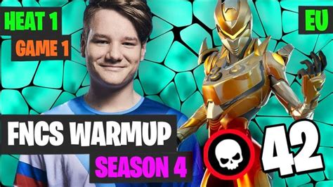 Fncs Warmup Eu Heat 1 Game 1 Highlights Fortnite Season 4 Fortnite