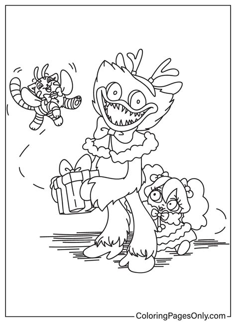 Poppy Playtime Printable Coloring Pages