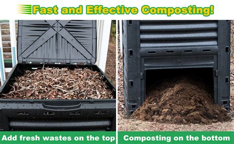 Compost Bin By Hongmai Waterproof Outdoor Compost Bin