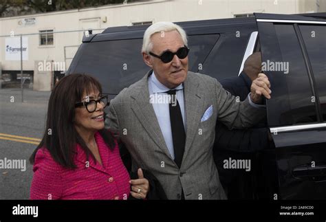 Washington United States 07th Nov 2019 Roger Stone Former Advisor