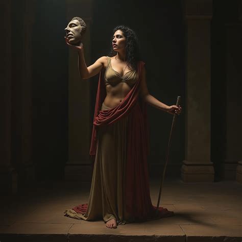 Melpomene Goddess And Muse Of Tragedy Muse Mysteria