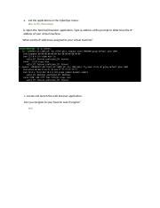 1 1 5 Lab Installing The Virtual Machines Docx A List The