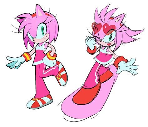 28126 Safe Artist Rodka Sth Amy Rose Riders Outfit Solo Sonic