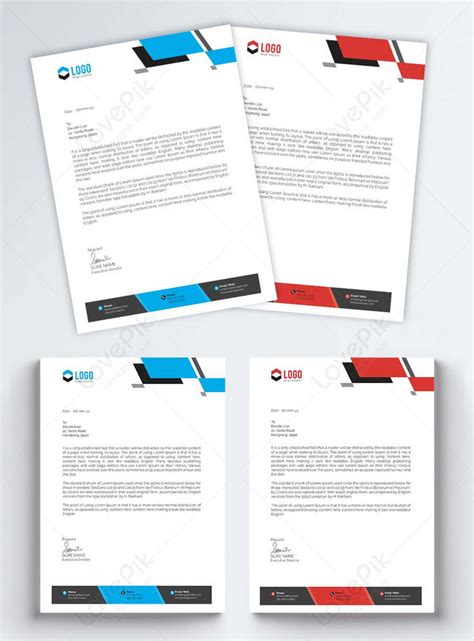 편지 머리 템플릿 벡터 이미지 사진 450108499 무료 다운로드