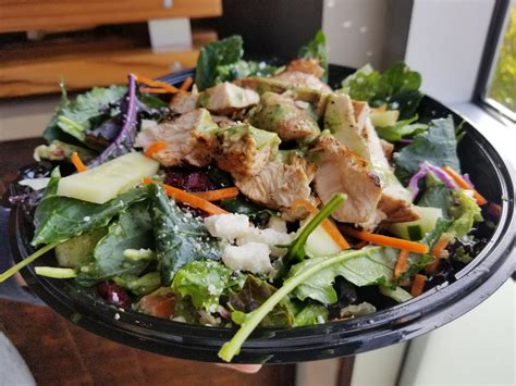 Just Tried The Super Food Salad From Habit Burger That Kale Pesto And