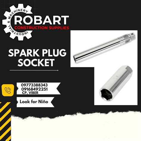 Spark Plug Socket Commercial And Industrial Construction Tools And Equipment On Carousell
