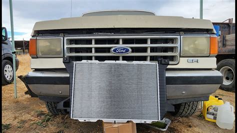Ford F 150 3rd Generation 5 0l Radiator Replacement Youtube