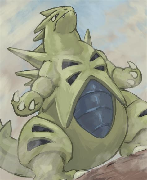 Tyranitar By Tessy ポケモン 絵 ポケモンファンアート ポケモン かわいい