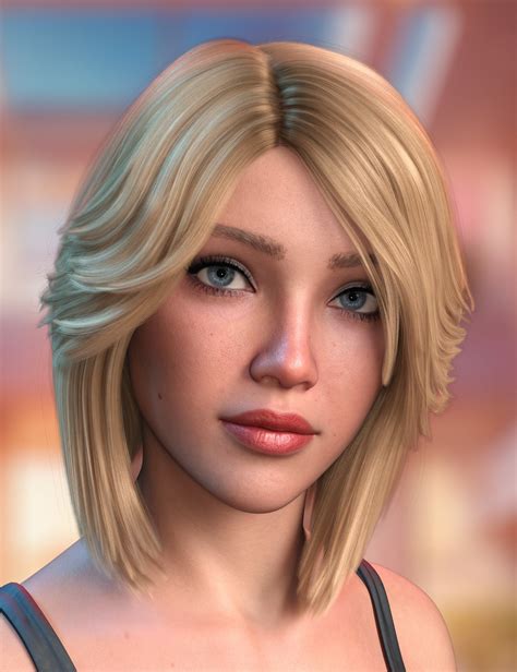 Rigel Hair For Genesis 9 8 And 81 Female Daz 3d