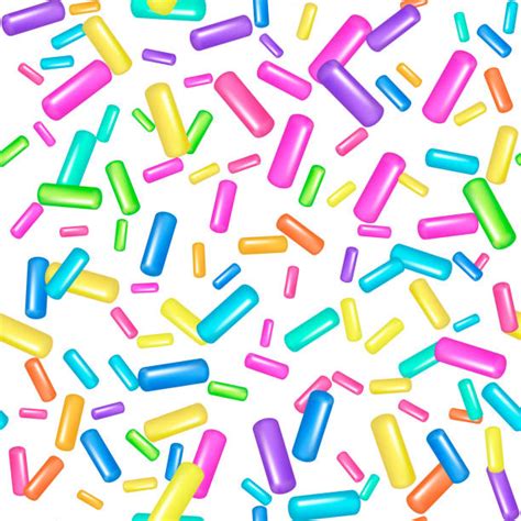 Best Sprinkles On White Illustrations Royalty Free Vector Graphics