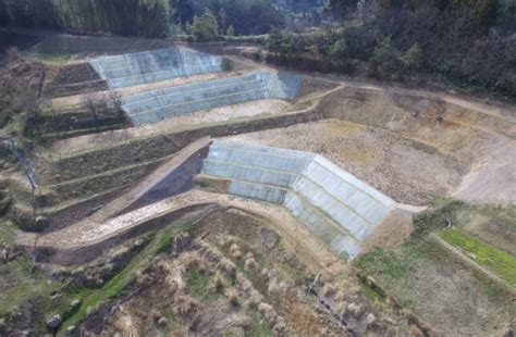 地すべり対策工事 有限会社嘉村建設