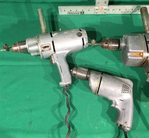 Assorted Corded Drills Sherwood Auctions