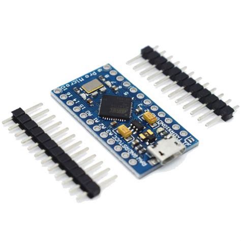 Arduino Pro Micro з конекторами купити в Києві та Україні
