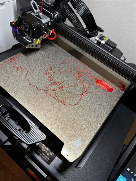 second print looking stringy adhesion issue r 3dprinting