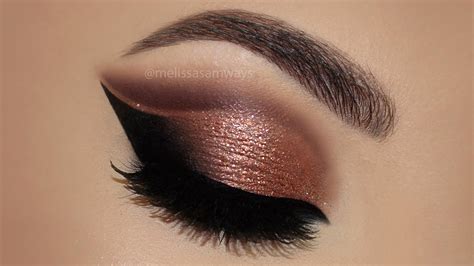 Makeup Tutorial Cut Crease Glitter Tutorialdandan