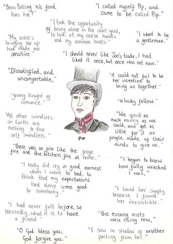 Great Expectations Key Quotations Posters Teaching Resources