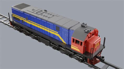 🚂 Locomotive Cc201 Model Ge U18c Replica Miniature・ Stl File For 3d