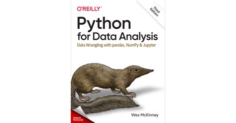 Exemples Danalyse De Données Python Pour Lanalyse Des Données 3e édition Book