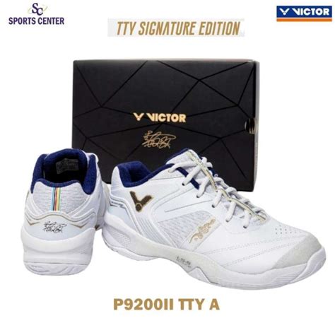 Jual Tty Signature Shoes Sepatu Badminton Victor P9200ii P 9200 Ii Tty A Di Seller Tombstone