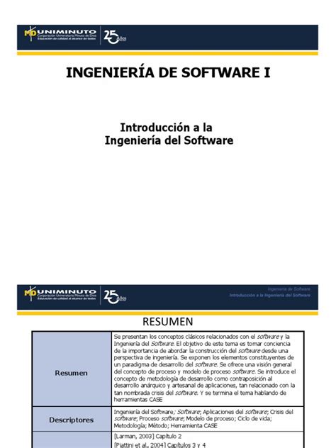 Introducción A La Ingeniería De Software Pdf Ingeniería De Software