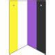 Nonbinary Enby Pride Flag Zazzle