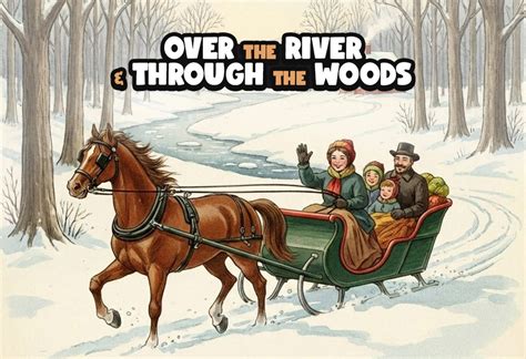 Over The River And Through The Woods Lyrics Nursery Rhyme And Song