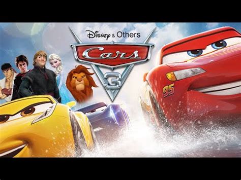 Disney And Others Meets Cars 3 Kristoffs Car Races Again Elsas New Car