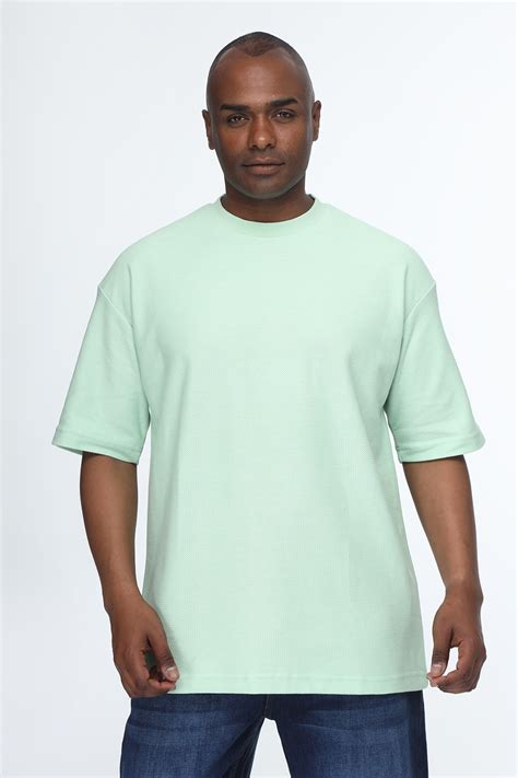 Regular Fit T Shirt Light Green Tie House