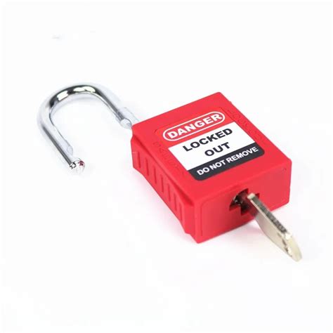 Colorful 25mm Safety Loto Locks Copper Cylinder Pa Vicedeal