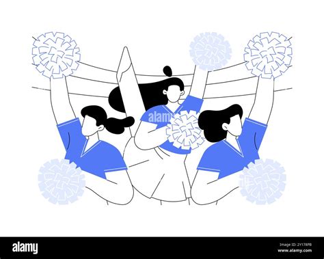 Cheerleading Isolated Cartoon Vector Illustrations Stock Vector Image And Art Alamy