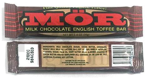 Candy Mor English Toffee Bar 1988 Hand Prop Room