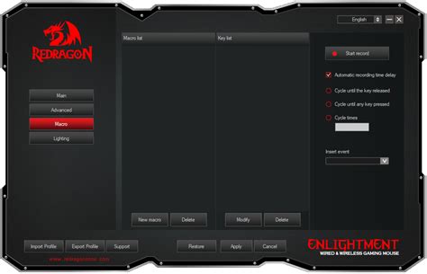 Redragon M991 Enlightenment Gaming Mouse Review Software Lighting