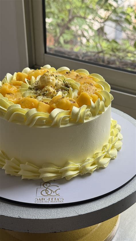 Mango Rasmalai Cake 🥭 In 2025 Easy Cake Decorating Baking Baking