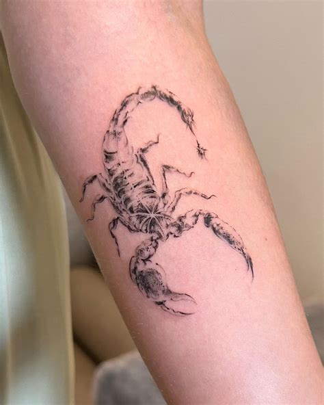 Realistic Scorpion Tattoo Female Bold Art With Symbolic Meaning