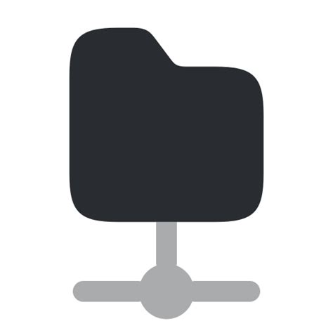 Folder Connection User Interface And Gesture Icons