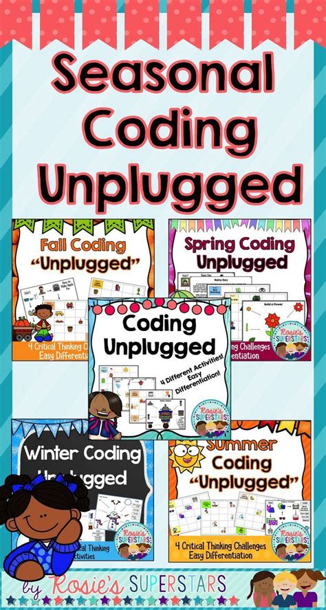 Unplugged Coding Worksheets