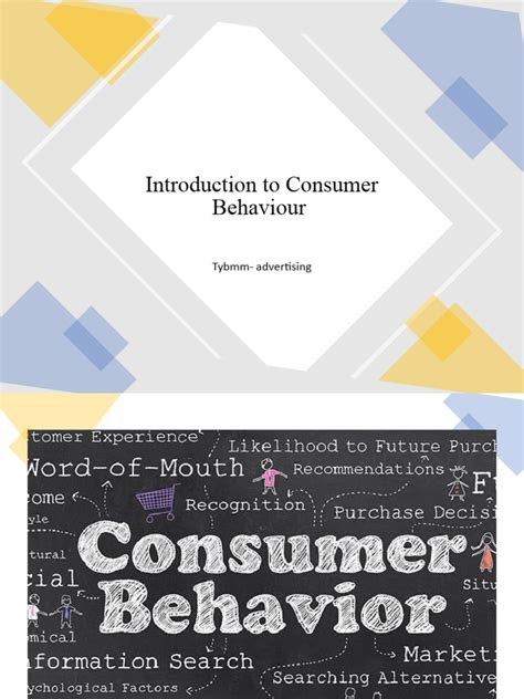 Introduction To Consumer Behaviour 2 Pdf Consumer Behaviour Behavior