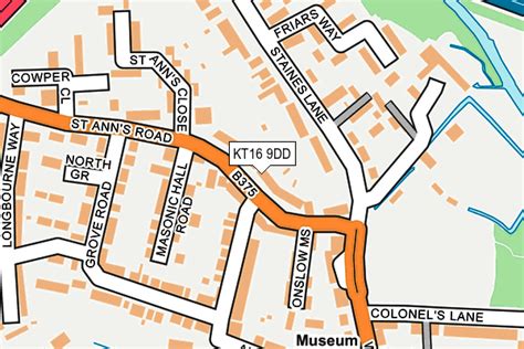 Kt16 9dd Maps Stats And Open Data