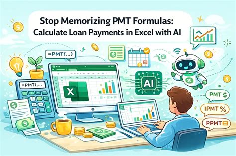 Stop Memorizing Pmt Formulas Calculate Loan Payments In Excel With Ai